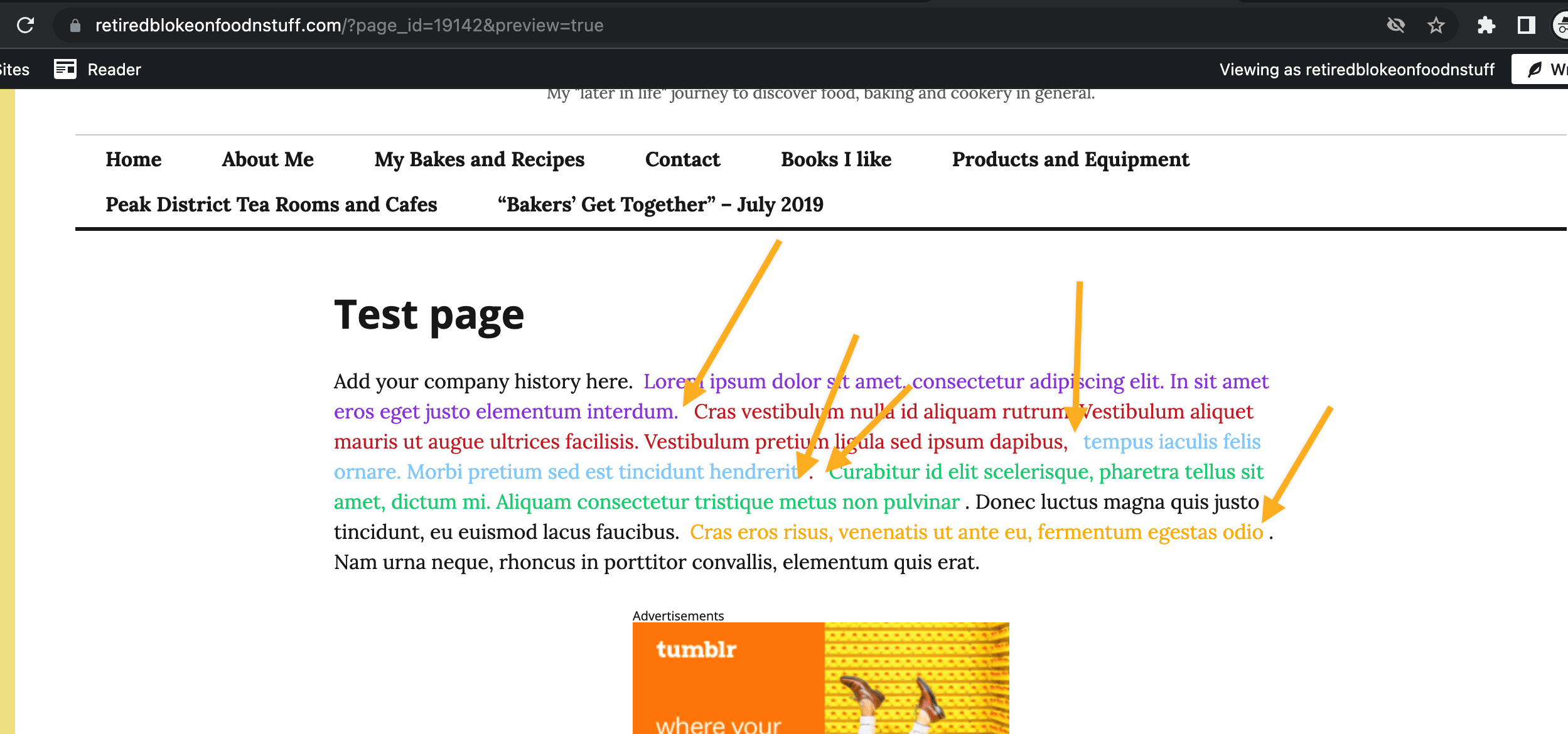 Select Classic Themes: Padding from element added to text with inline colors (part 2) · Issue ...