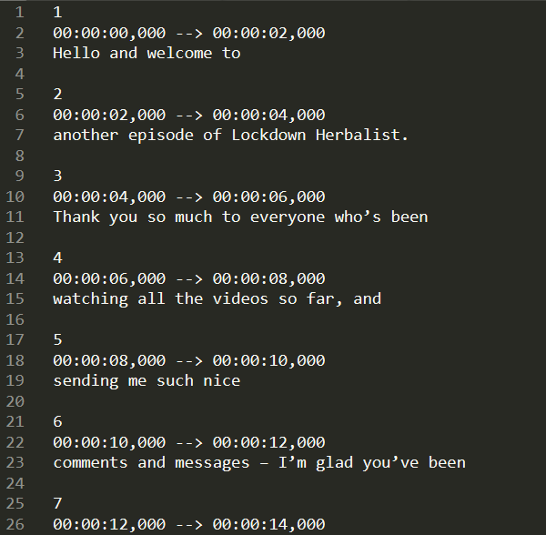 GitHub - Declan-Routledge/SubRip-Subtitle-SRT-Time-stamp-Generator: A python script that allows ...