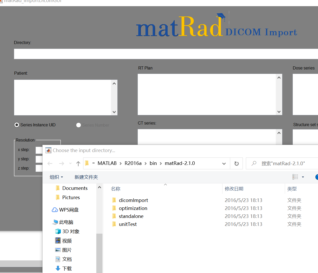 DICOM input error · Issue #437 · e0404/matRad · GitHub