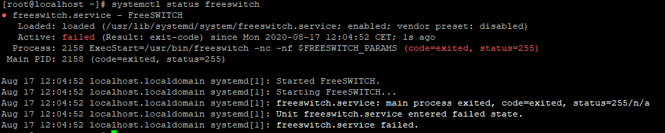 Freeswitch not starting · Issue #46 · ictinnovations/ictfax · GitHub