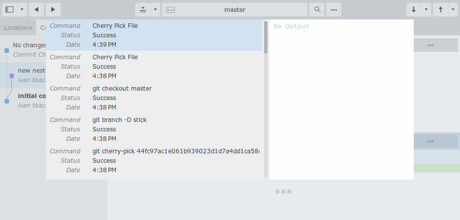 Cherry Pick File successfully does nothing if file's parent directory does not exist · Issue ...