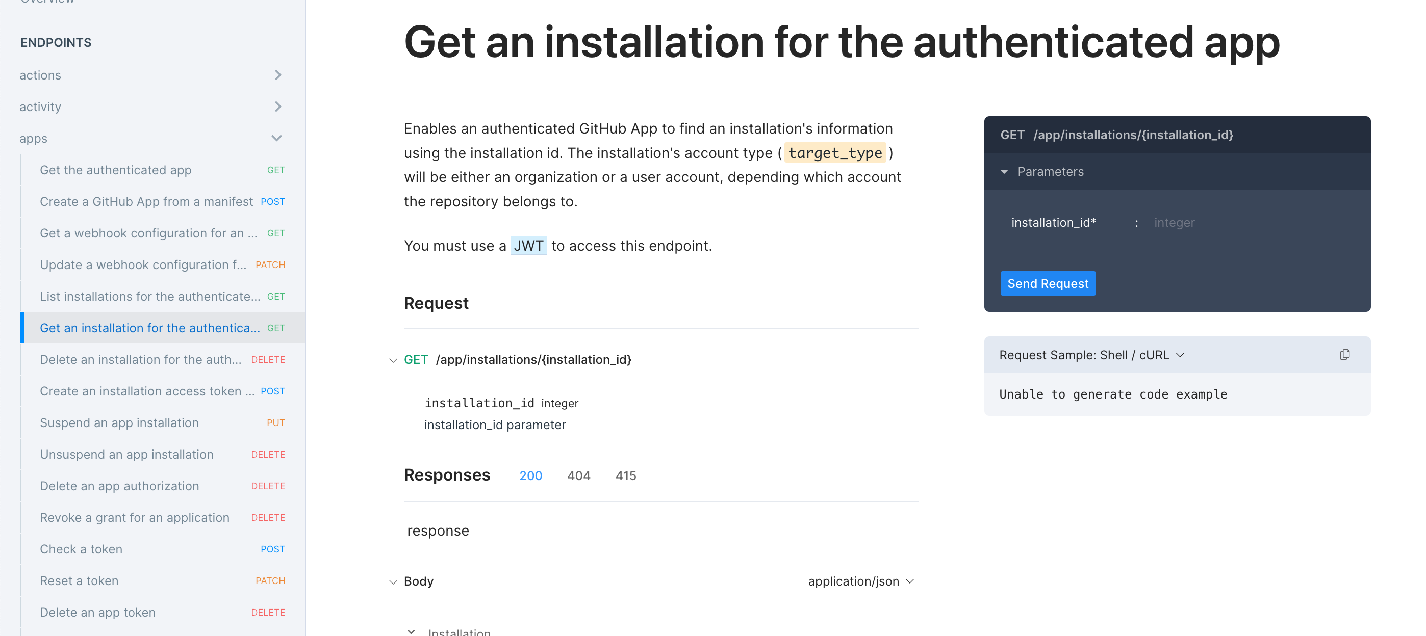 Unable to create request samples · Issue #1016 · stoplightio/elements · GitHub