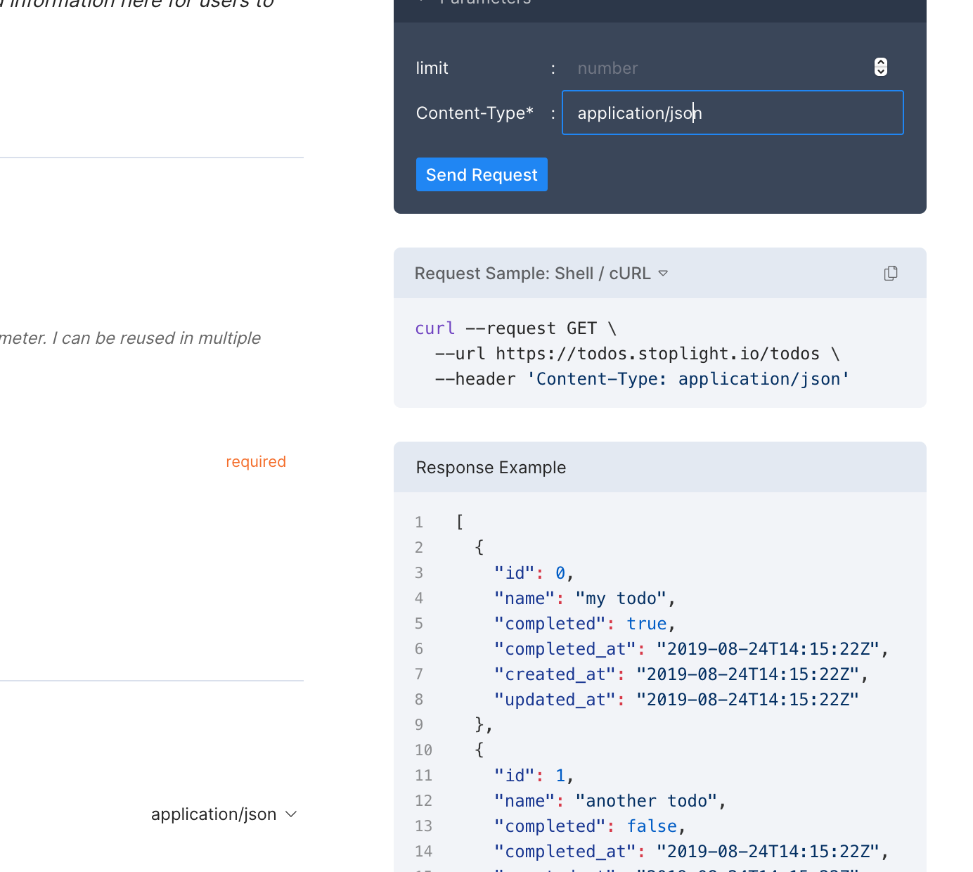 Merge redundant `Authorization` and `Content-Type` headers · Issue #1358 · stoplightio/elements ...