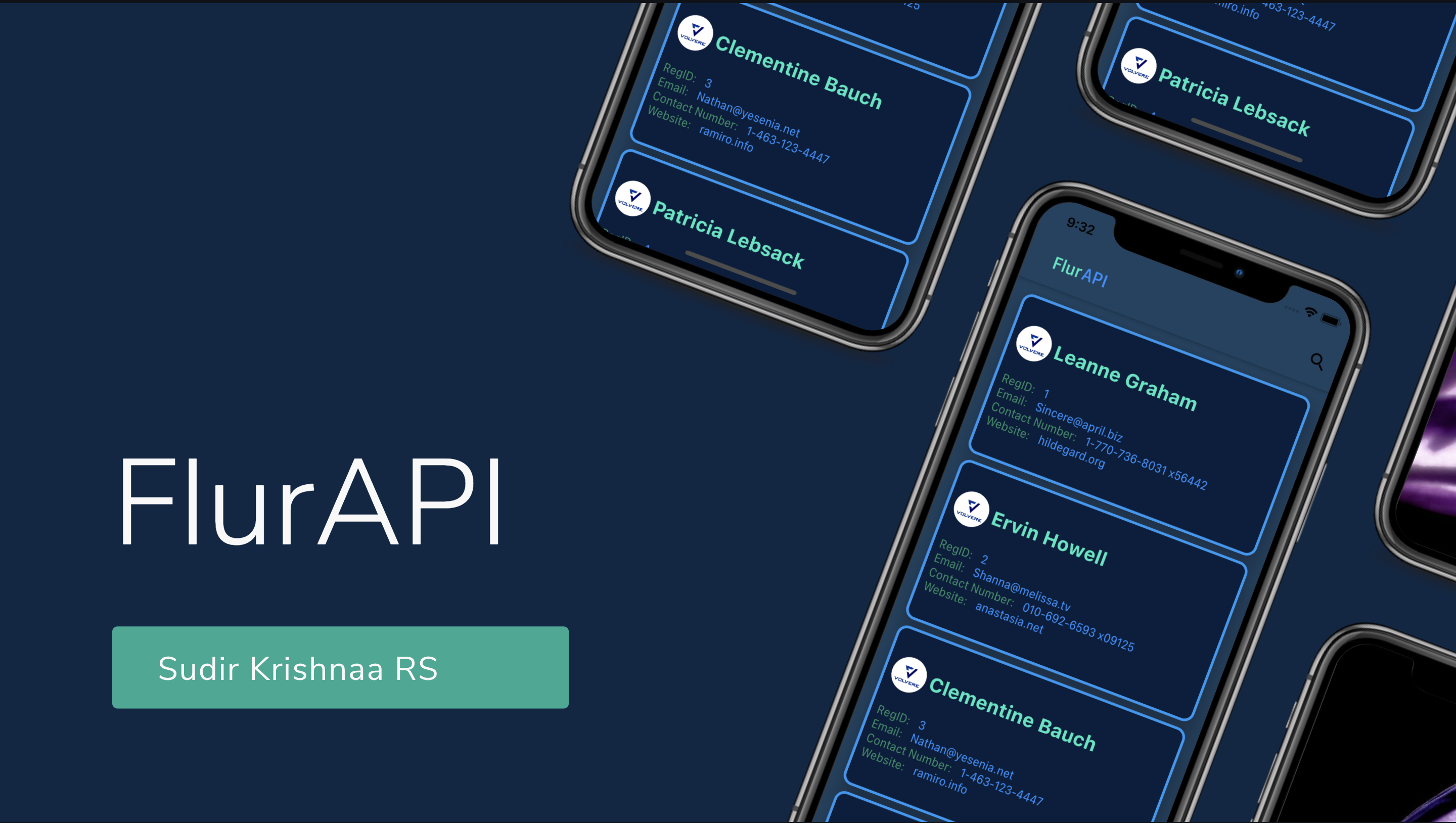 GitHub - SudirKrishnaaRS/FlurAPI-Flutter