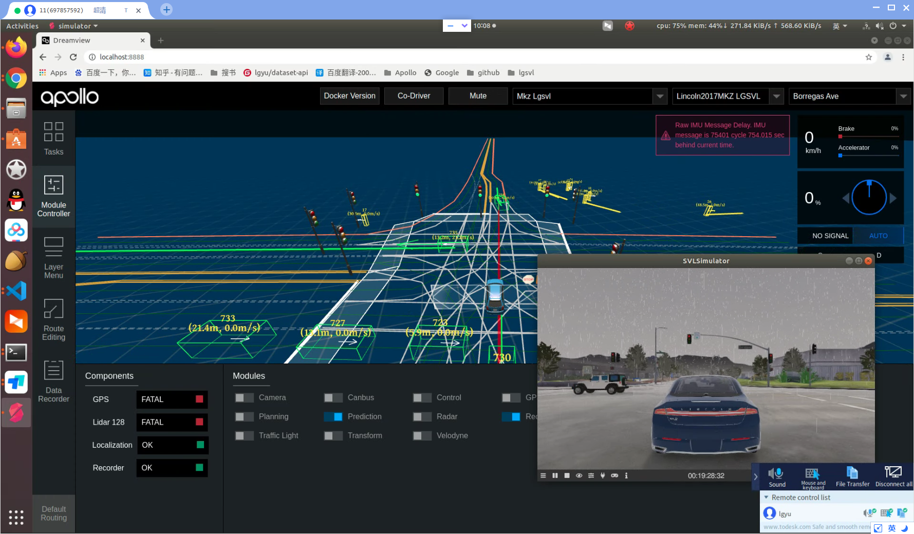 How should I do to run the Apollo platform with real environment ...