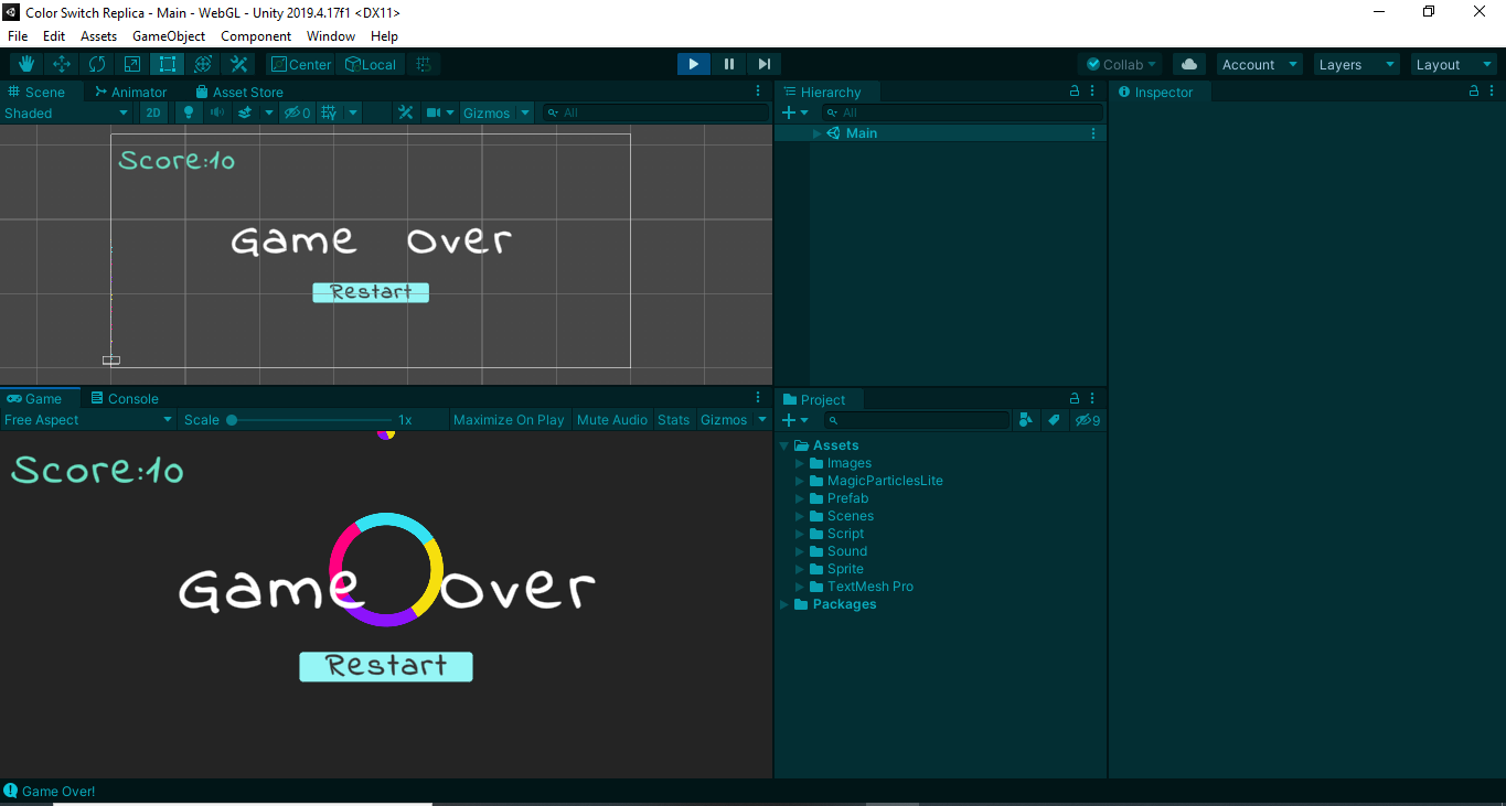 GitHub - UtkarshMishra12/Color_Switch_Replica_Game: Color Switch Replica Game :)