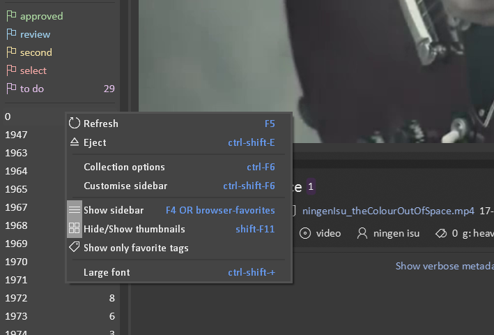 "Large font" settings is ignored when program starts, and all the fonts are small again · Issue ...