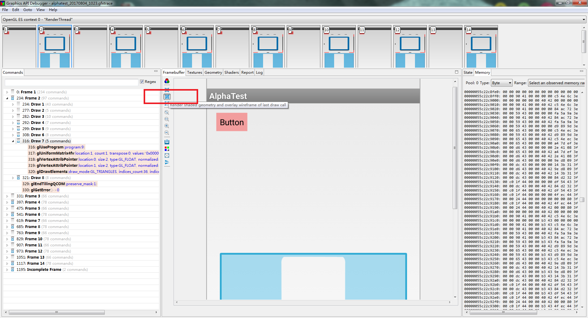 can not get framebuffer, always waiting. · Issue #834 · google/gapid ...