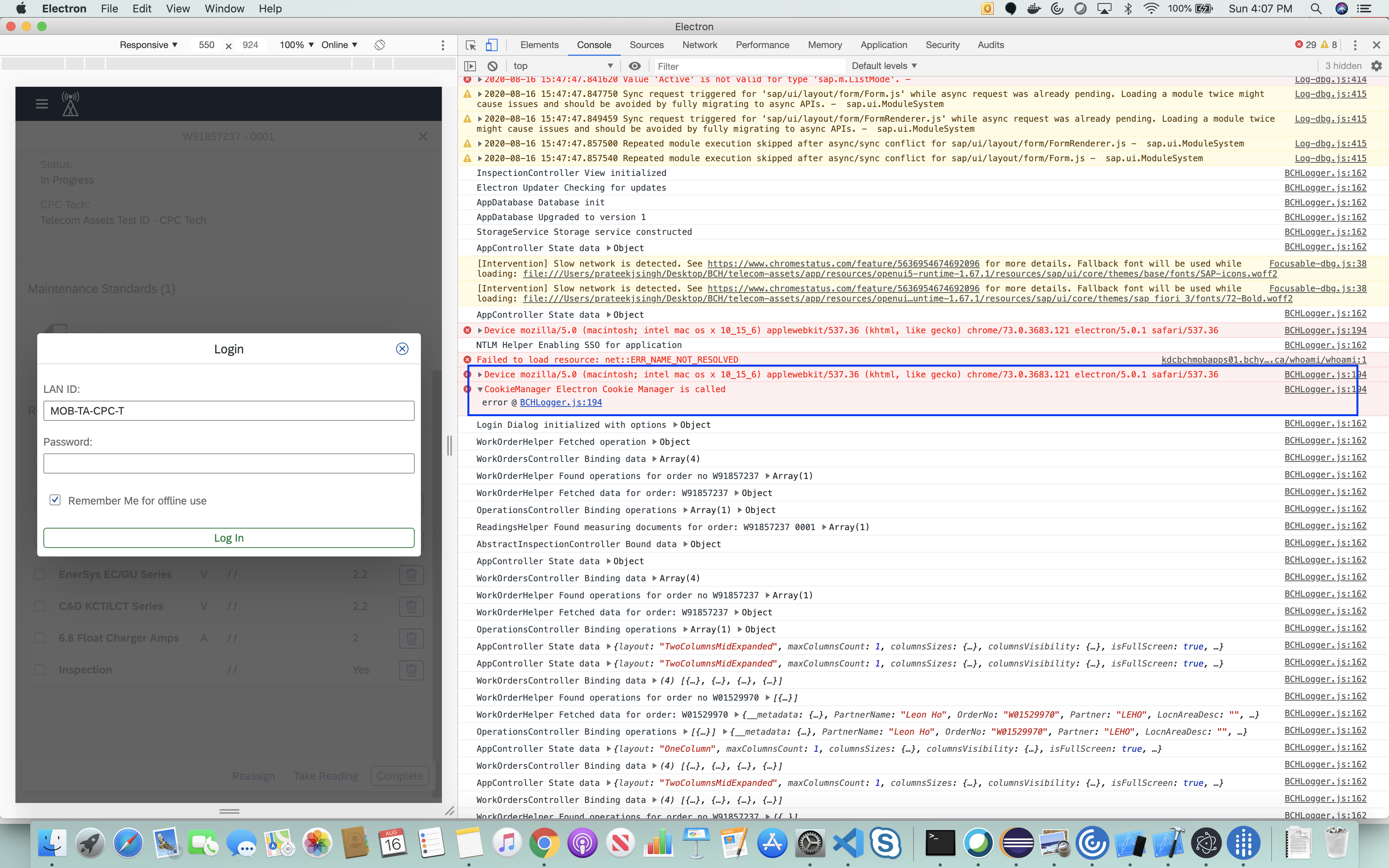 Not Able To Detect If The Application Is Running On Electron In Debugger Mode · Issue 24990