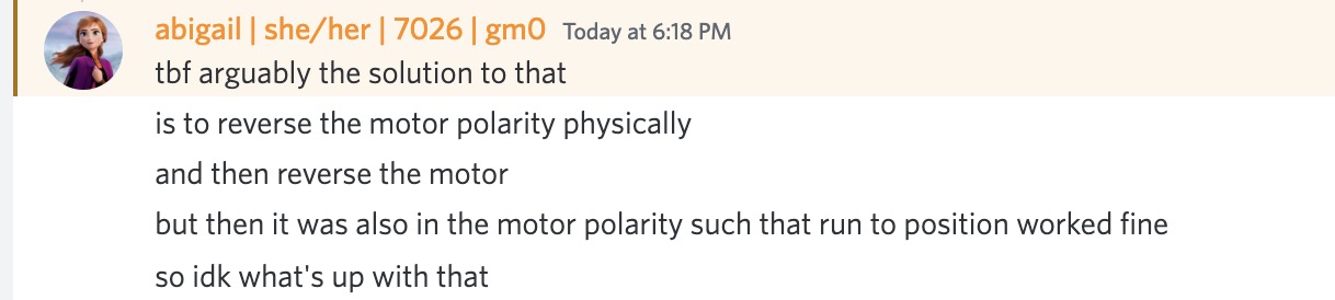 quickstart2 - no good way to reverse motor encoders independently of motor · Issue #183 ...