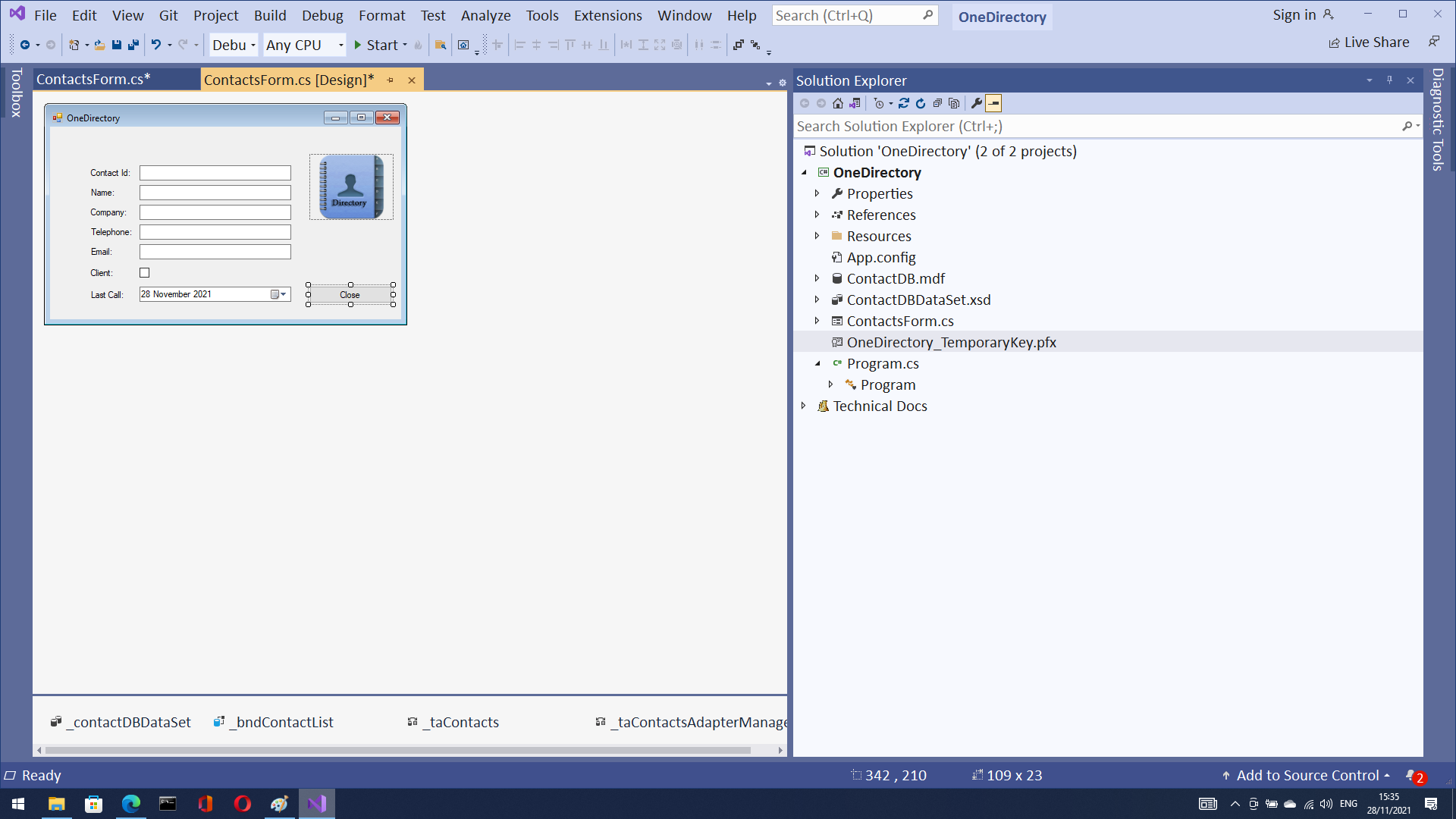 GitHub - Vitali-UK/CSharp-GUI: Creating Windows Forms, Database-Driven App