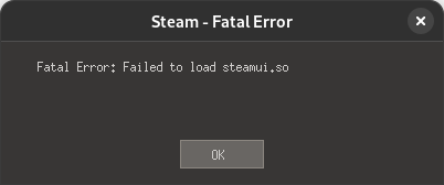 [Bug] Fedora 36, Steam crashes with: Failed to load steamui.so · Issue #917 · flathub/com ...