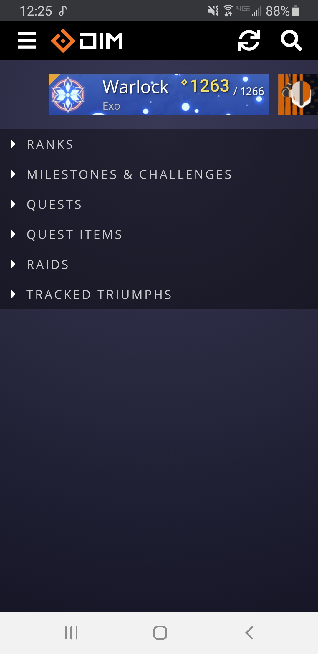 Progress Bounties tab bug CurrentChar (mobile) · Issue #6386 · DestinyItemManager/DIM · GitHub