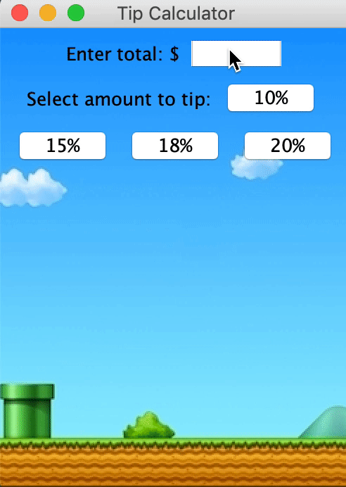 GitHub - josephine-lo/Tip-Calculator: Java Swing GUI | Fall 2018 | A ...