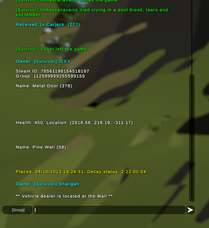 Bugs with chat · Issue #4134 · SmartlyDressedGames/Unturned-3.x-Community · GitHub