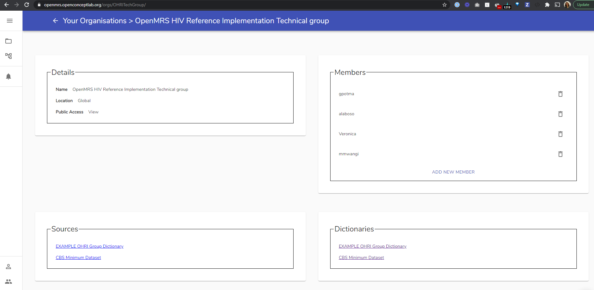 Users are incorrectly shown as members of organizations they don't ...