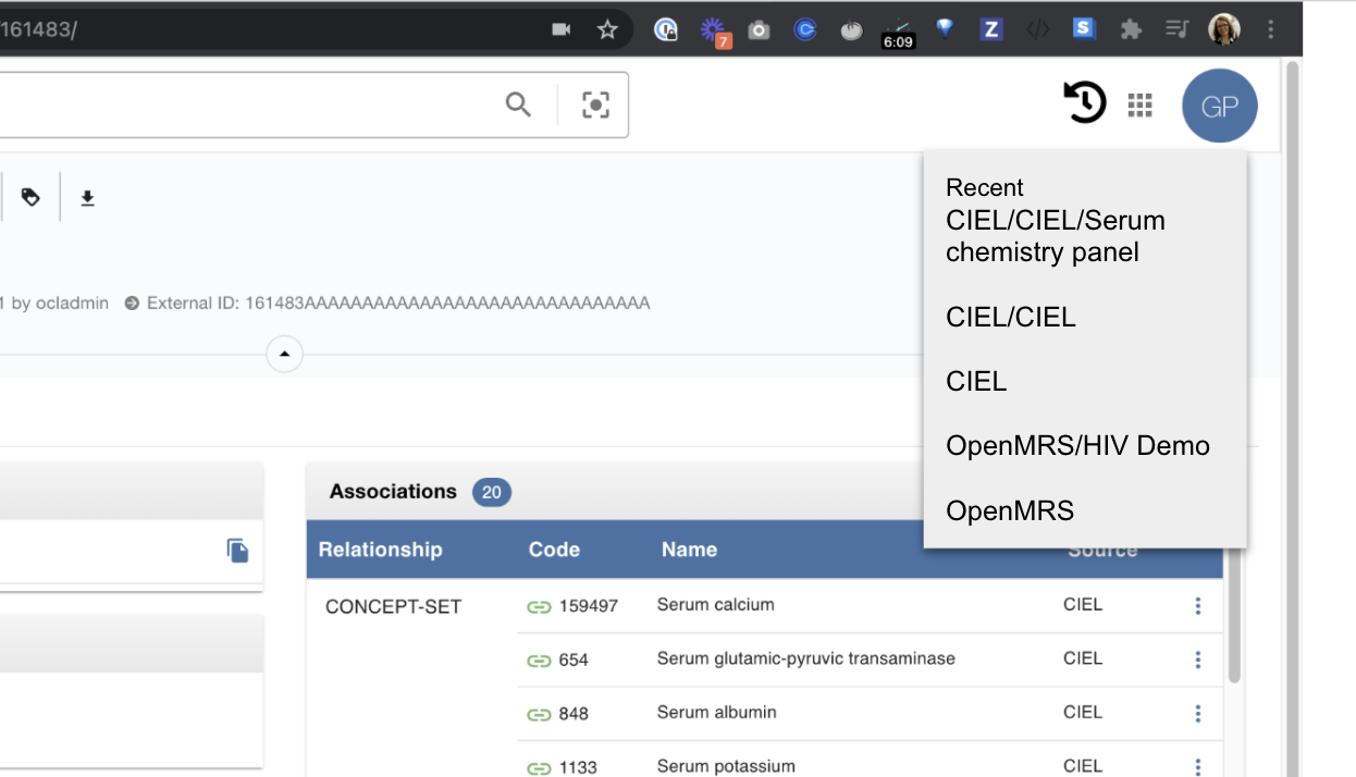 Easy navigation back to previous pages · Issue #1058 · OpenConceptLab/ocl_issues · GitHub