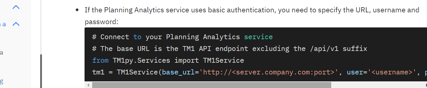 Unable to connect to TM1 server on IBM PA Cloud · Issue #544 · cubewise-code/tm1py · GitHub