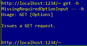 Incorrect text color after printing usage · Issue #109 · dotnet/HttpRepl · GitHub