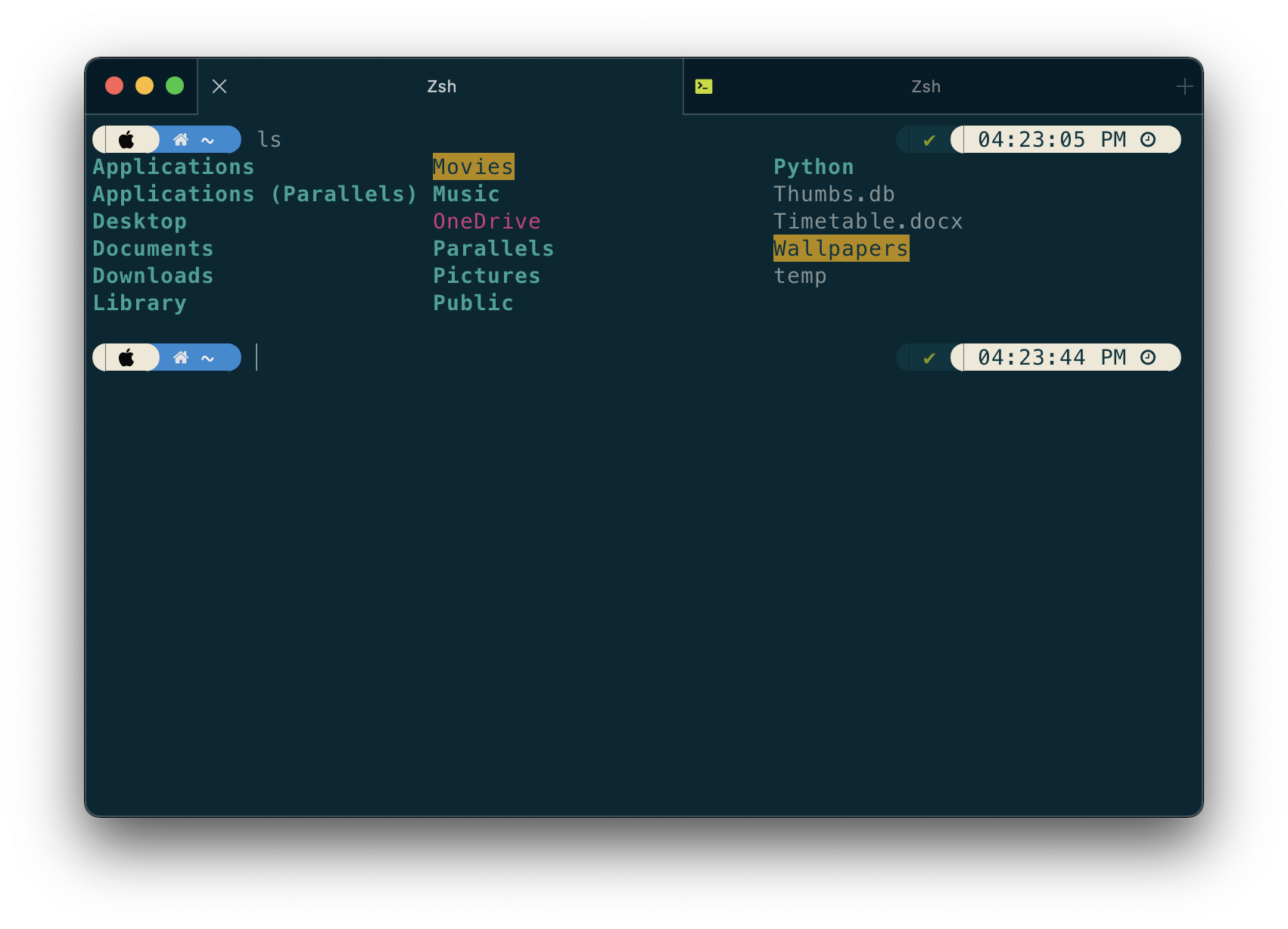 p10k style newlines ? · Issue #1821 · JanDeDobbeleer/oh-my-posh · GitHub