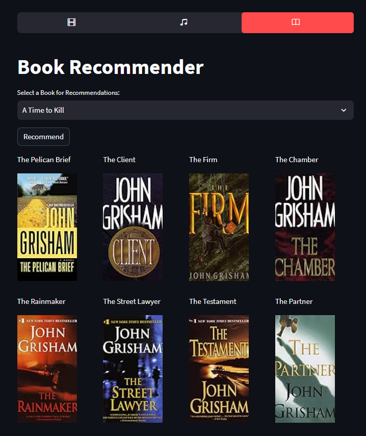 GitHub - devensinghbhagtani/Recommendation-System-3in1: Movie, Music ...