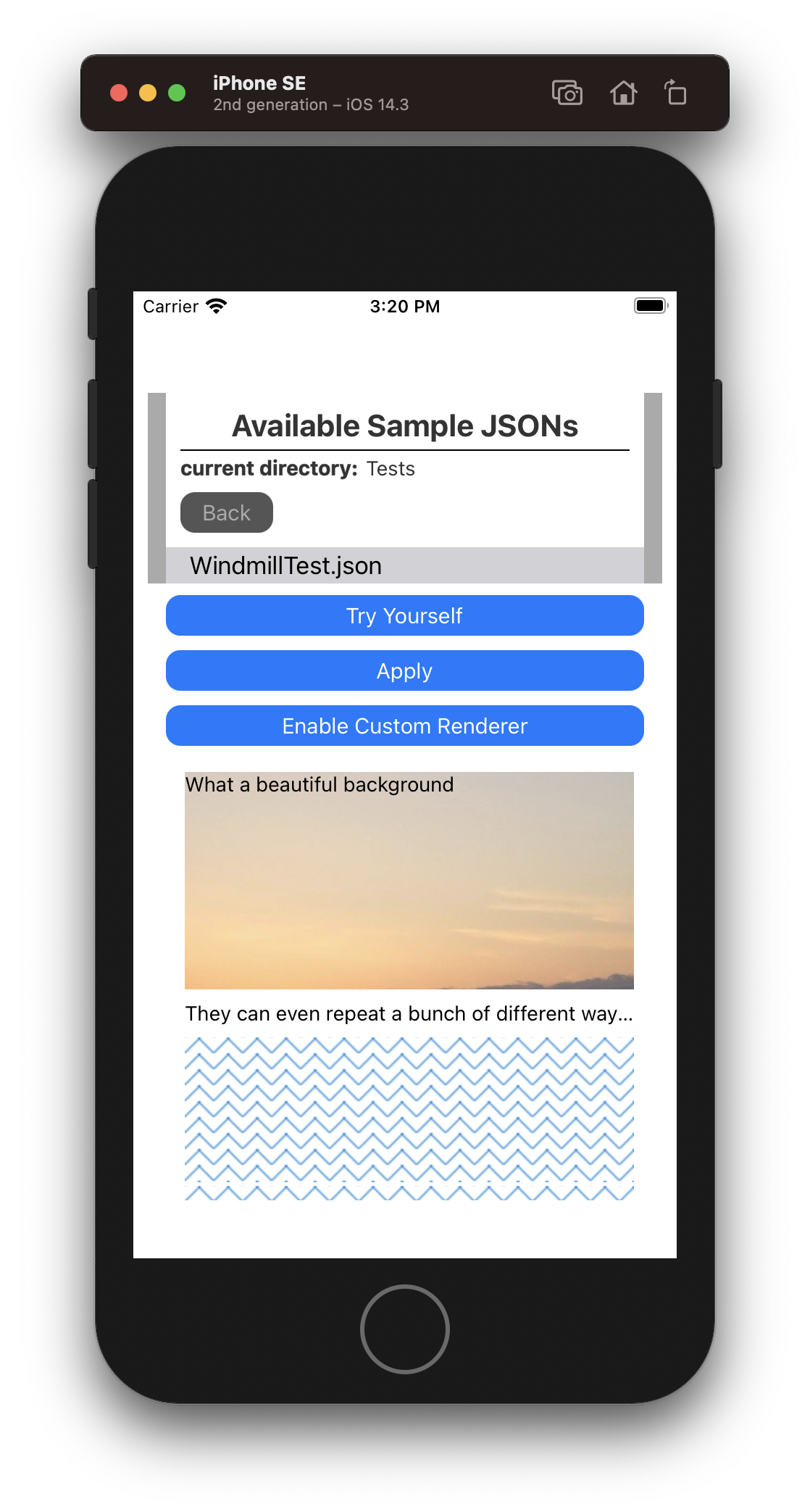 Ios Framework Containers Backgroundimage Renders Incorrectly On Ios With Cover Fillmode