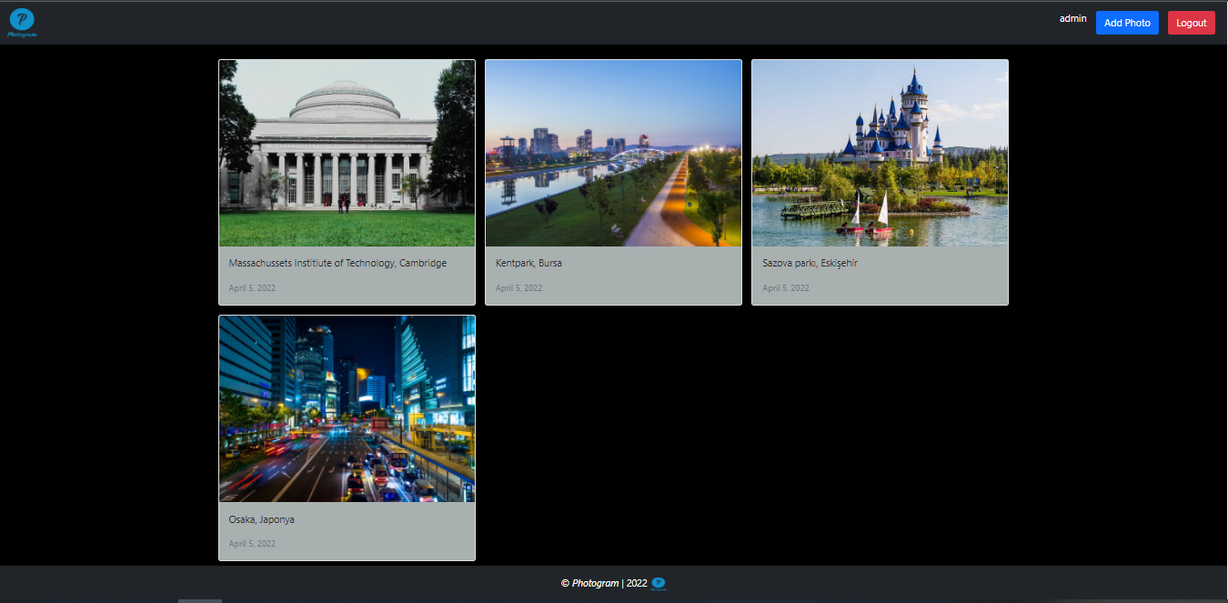 GitHub - onurbyrl/Photogram: Photogram is the platform that allows users to share photos with others