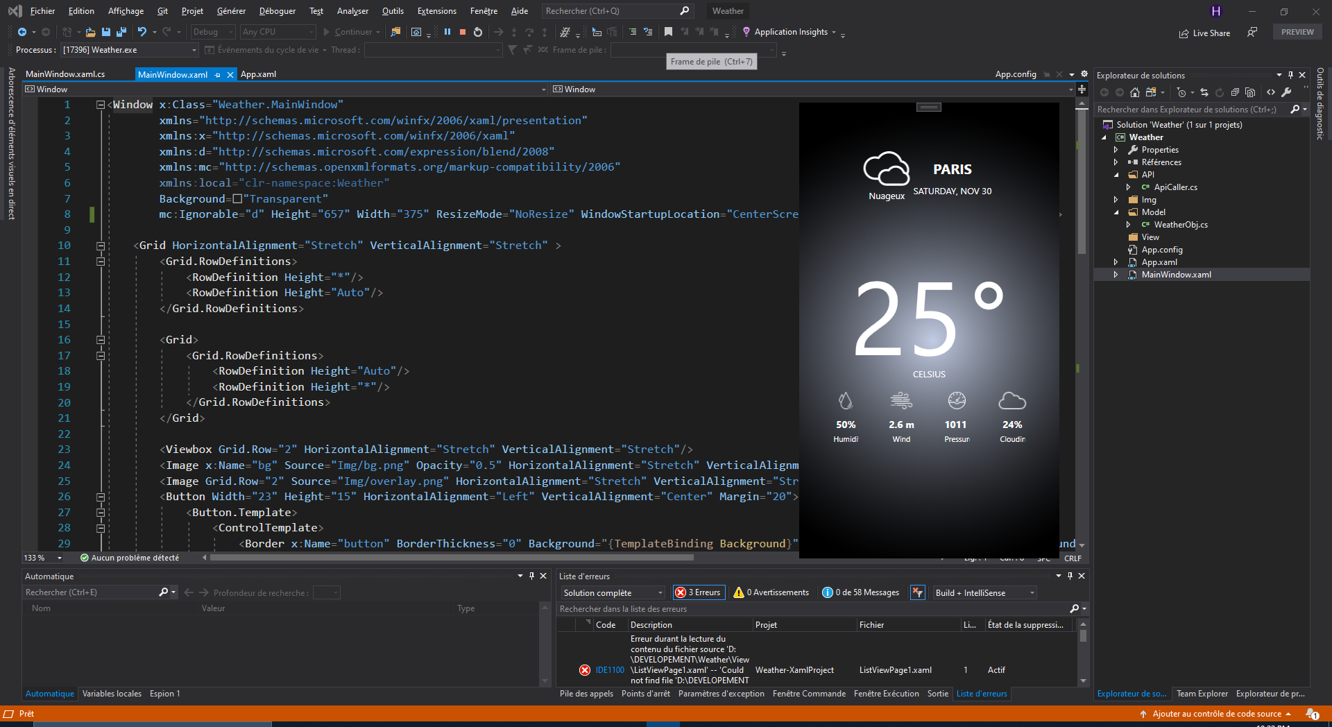 GitHub - kmkz-69/WeatherUIWPF: UI Weather made with WPF