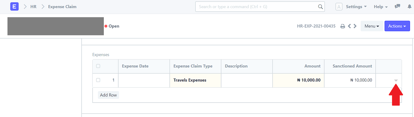 Linking a Project on Expense Claims Child Table · Issue #25051 · frappe/erpnext · GitHub