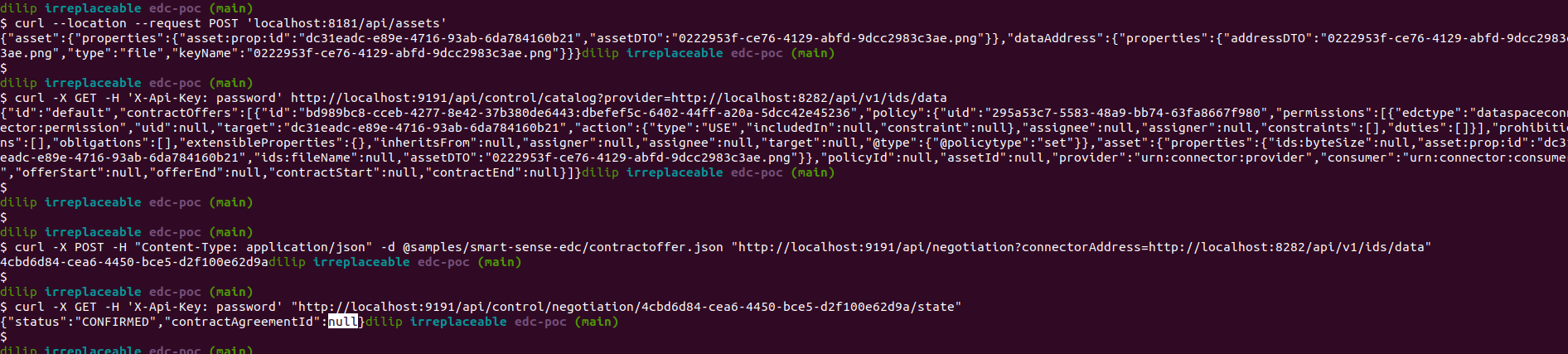 SQL Contract Negotiation :: Not able to get ContractAggrementId · Issue #1112 · eclipse-edc ...
