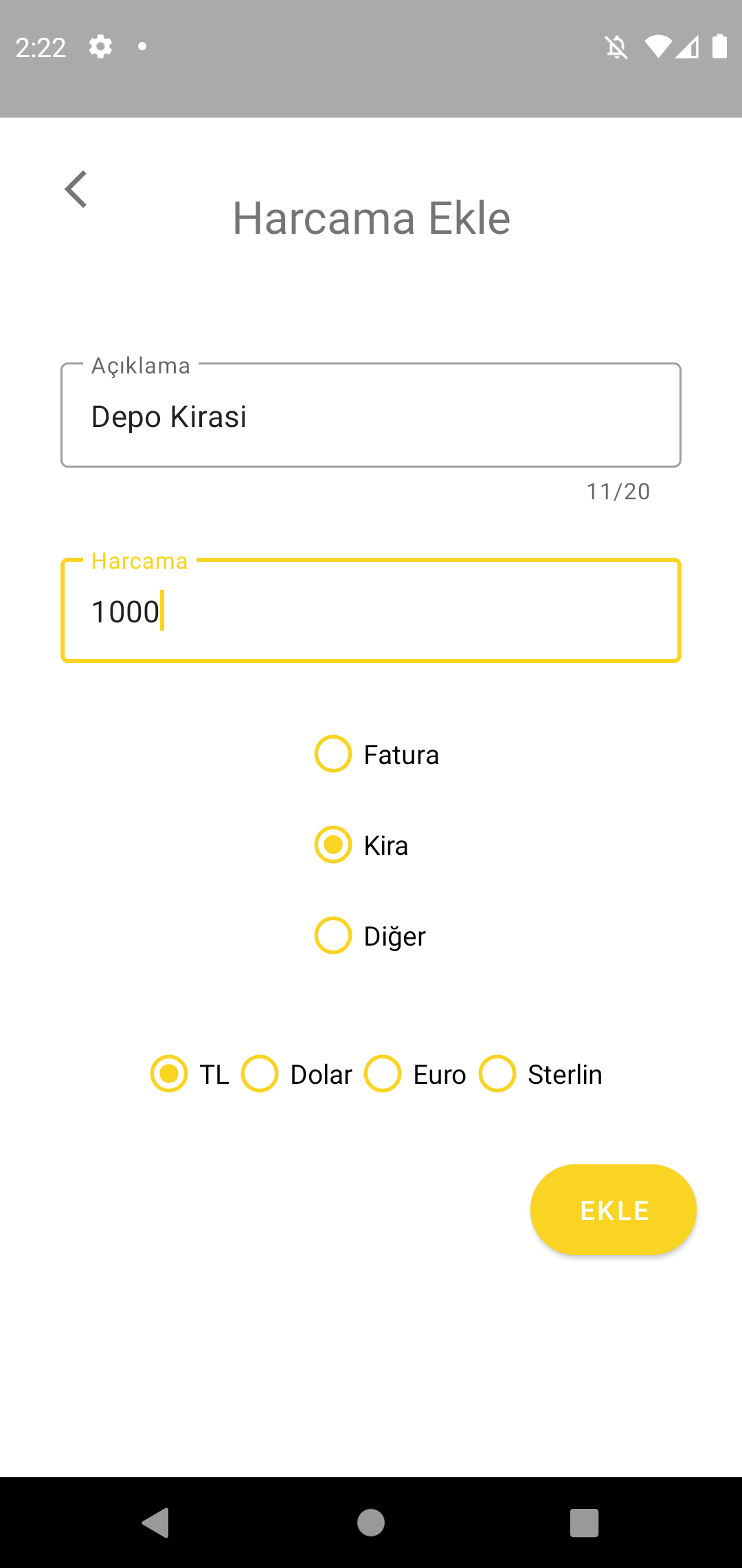 GitHub - veyselakbalik/harcamatakipapp: GDG Türkiye Harcama Takip Uygulaması
