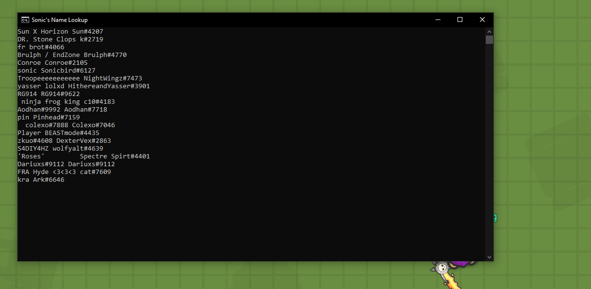 GitHub - Sonicbird21/Zombsroyale-Tag-Lookup: A Python script which ...