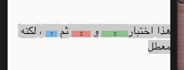 WidgetSpans in RTL text laying out LTR if they occur on the same line ...
