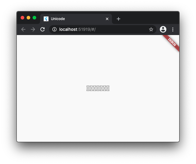 Web : Special characters (ex: Chinese) not rendering on latest master ...