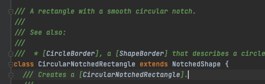 CircularNotchedRectangle does't work with FloatingActionButton.extended() · Issue #21650 ...