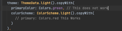 showDatePicker ignore ThemeData.primaryColor · Issue #58493 · flutter/flutter · GitHub