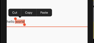 drawing of text selection menu looks wrong on iOS · Issue #24784 · flutter/flutter · GitHub