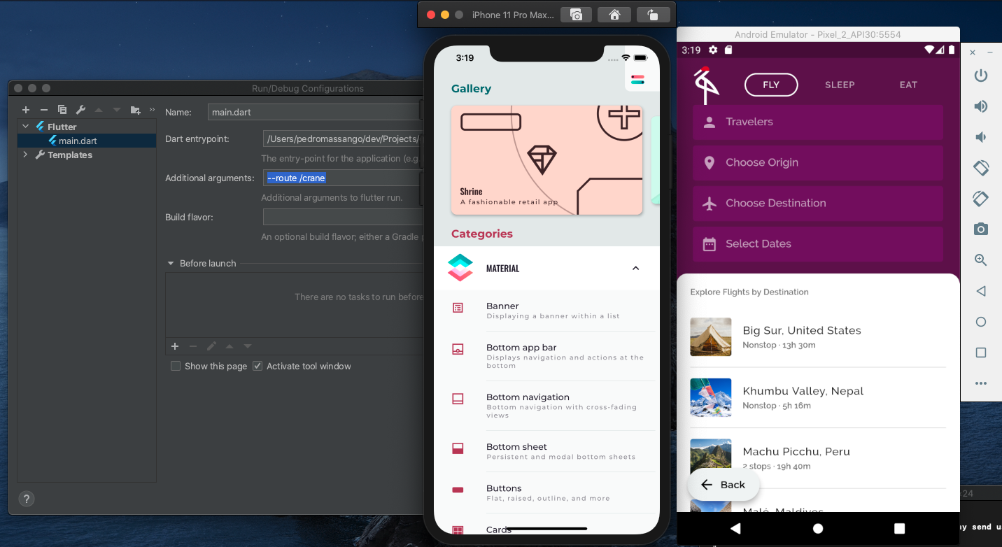 Support `--route` on iOS · Issue #4703 · flutter/flutter · GitHub