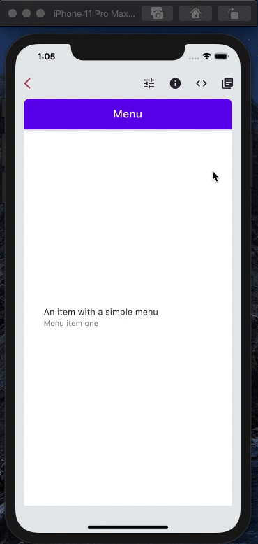 The position of PopupMenuBottom's menu does not follow the Material ...