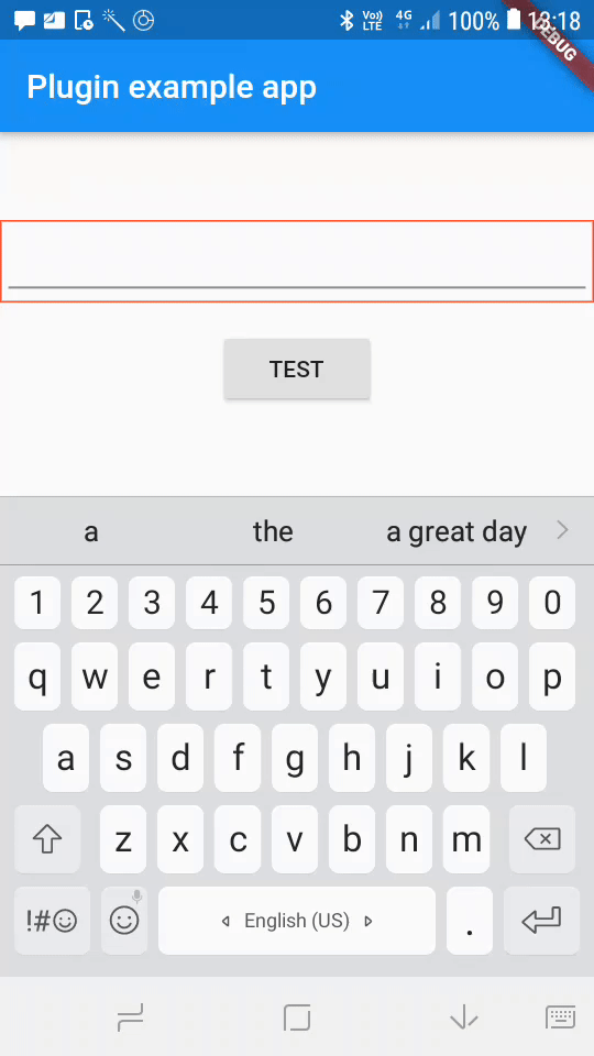 Soft keyboard backspace does not work properly on PlatformView from ...