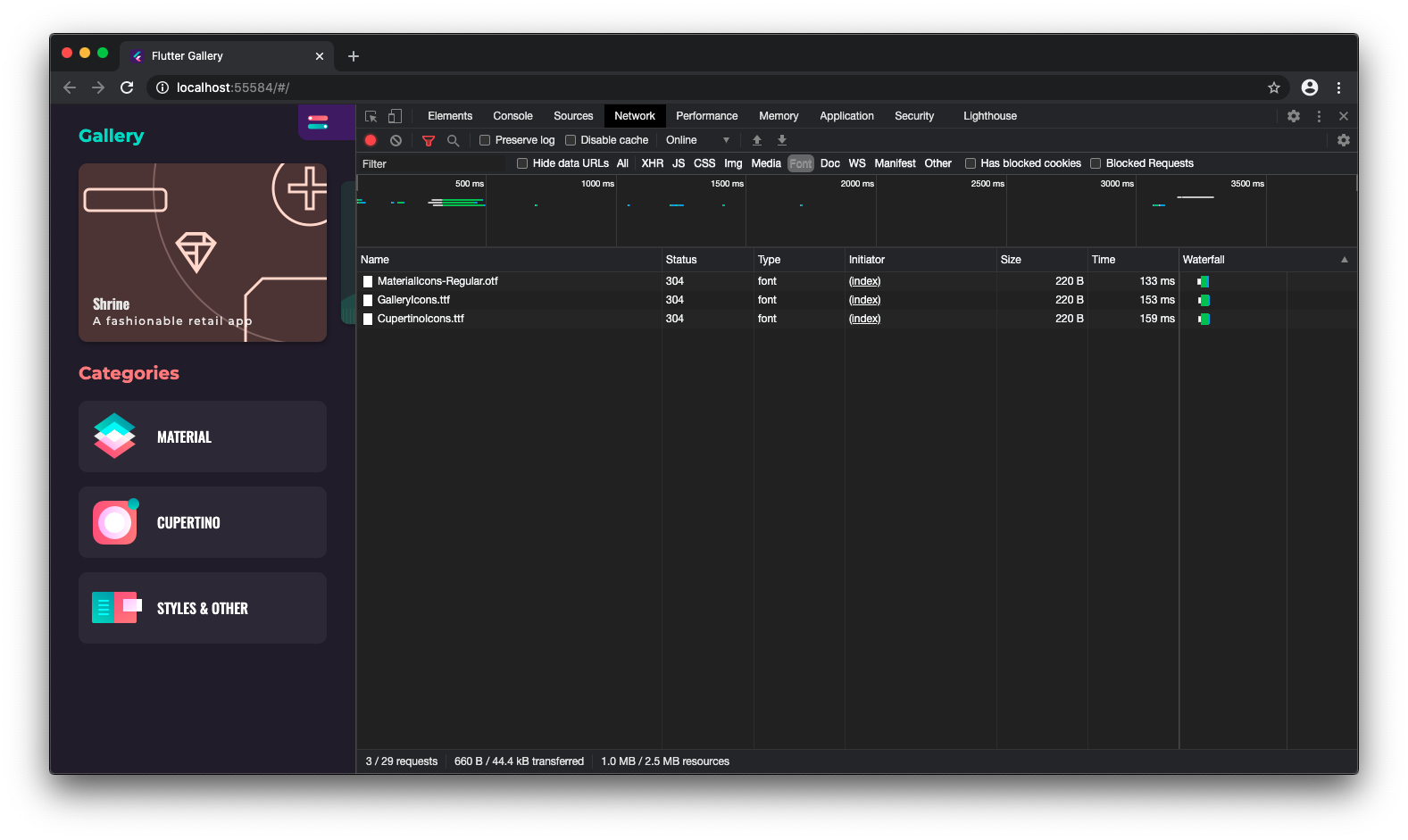 Web Fonts Are Requested Twice In Gallery Example · Issue 36859 · Flutterflutter · Github
