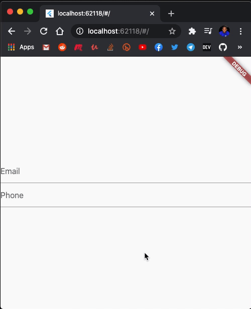 Autofill On Web Is Only Activated After Clicking Twice On The Textfield · Issue 66356 · Flutter 