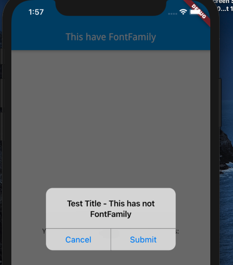 Not inheriting fontFamily in certain widgets · Issue #66792 · flutter/flutter · GitHub