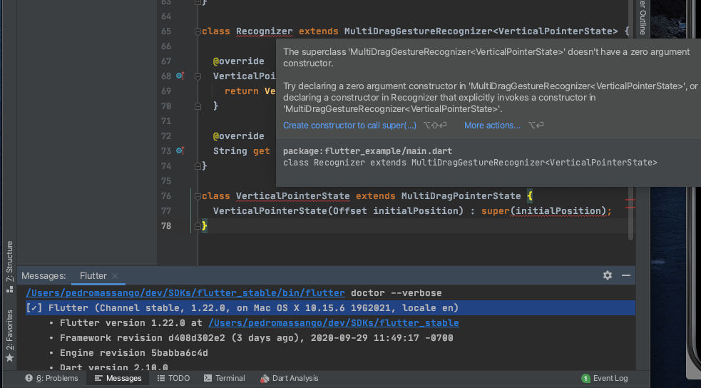MultiDragGestureRecognizer forces to provide debugOwner param which ...