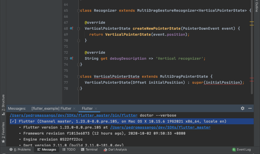 MultiDragGestureRecognizer forces to provide debugOwner param which ...
