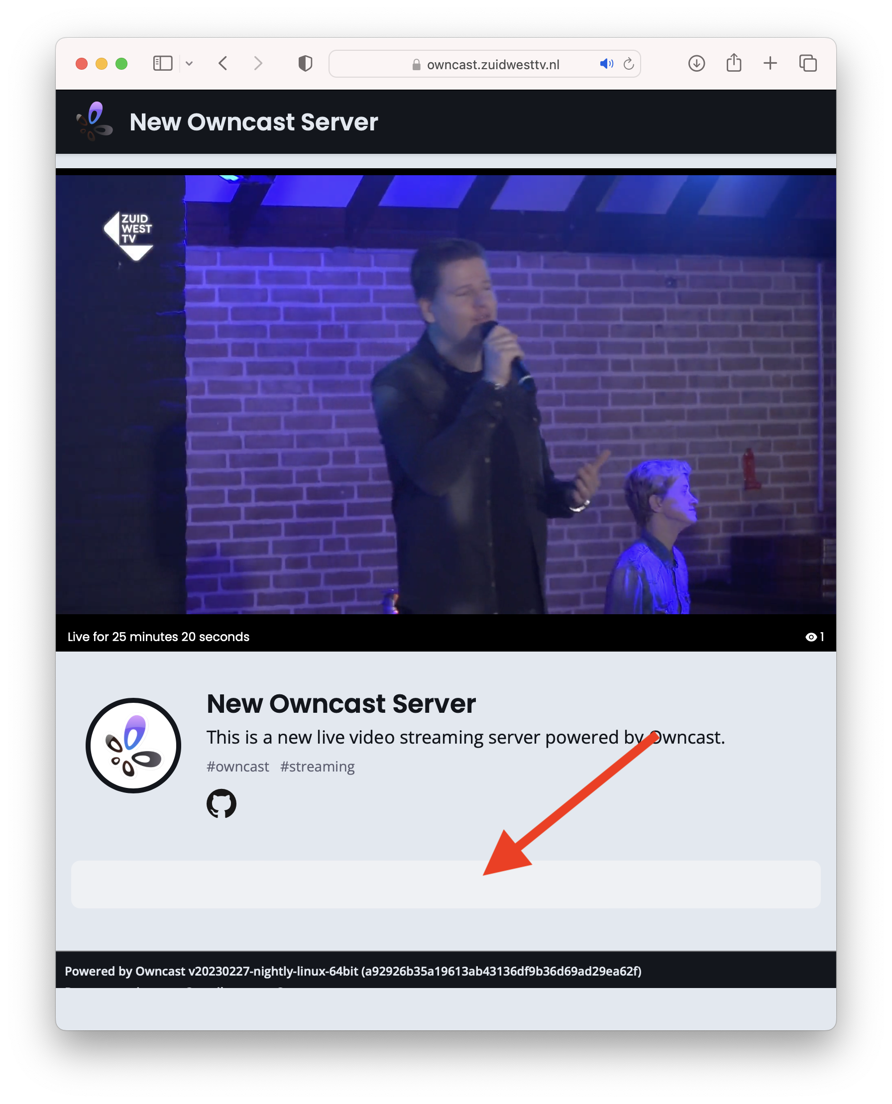Hide custom page content section if it is empty. · Issue #2752 · owncast/owncast · GitHub