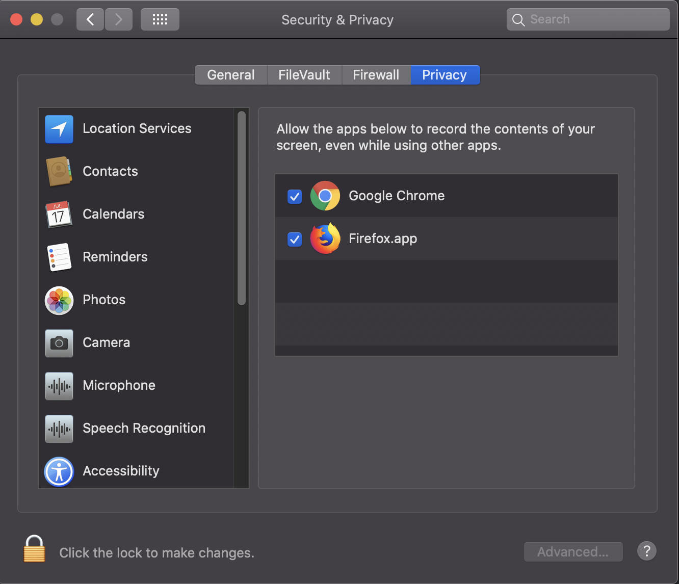 Screen Sharing on Chrome broken after macOS Catalina 10.15 update · Issue #336 · OpenVidu ...