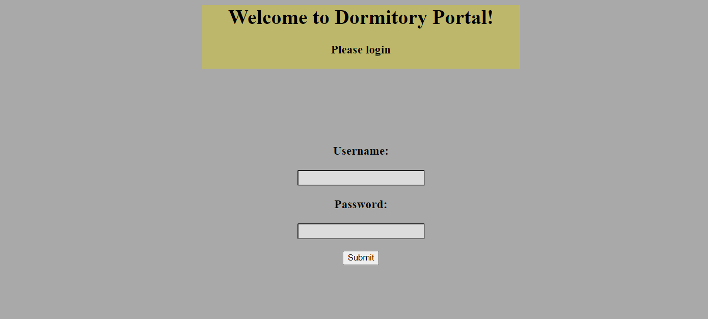 GitHub - LHFahim/Dorm-Management-System-basic: I created this CRUD ...