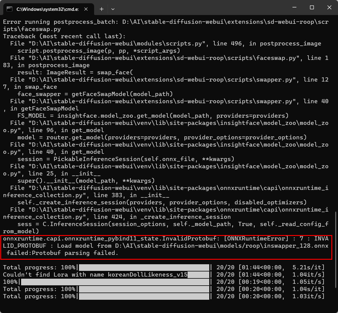 The path display format is incorrect, and the model cannot be loaded · Issue #83 · s0md3v/sd ...
