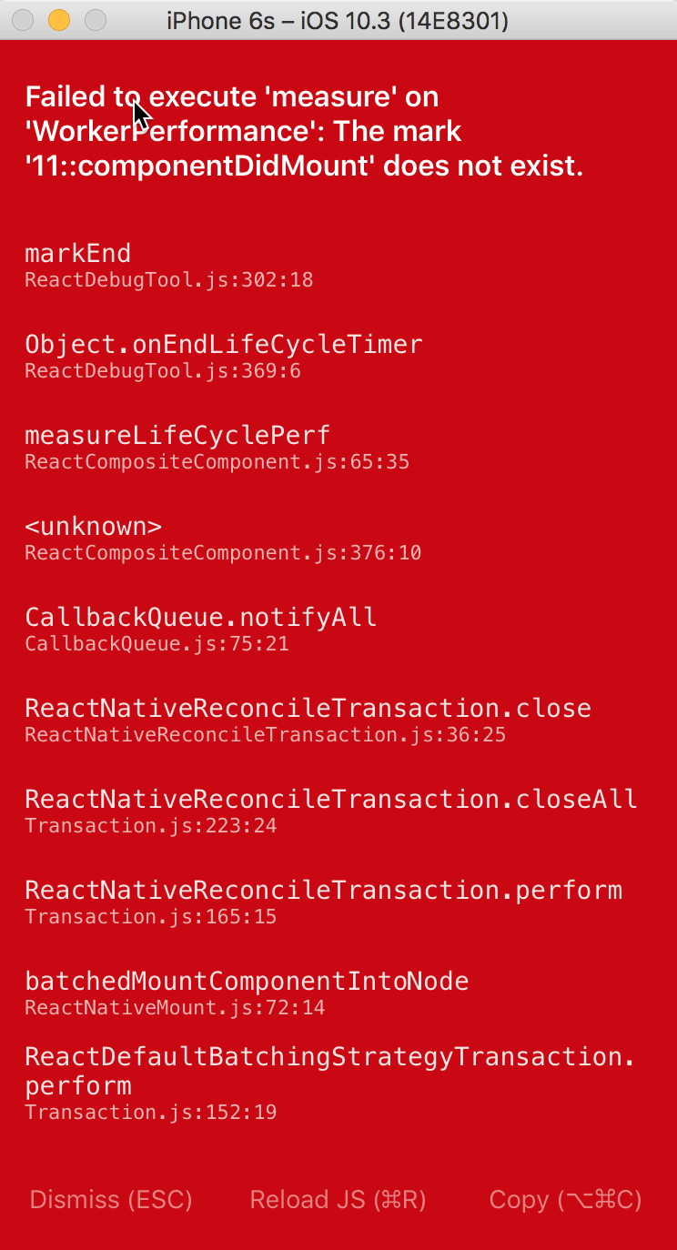 react-addons-perf · Issue #9146 · facebook/react-native · GitHub